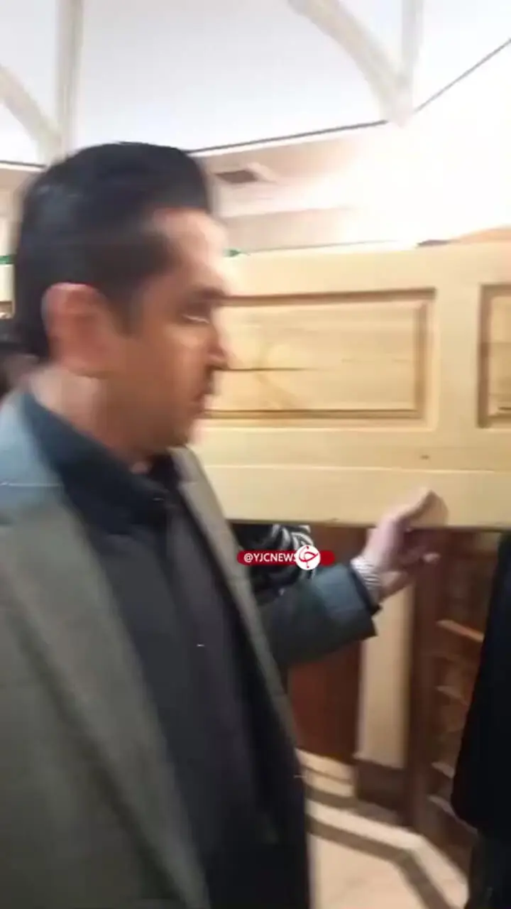 تصاویری از تشییع پیکر فرزند کاظم صدیقی